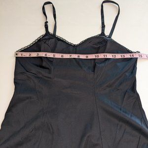 Vanity Fair | Tops | Vintage 8s 90s Vanity Fair Black Camisole With ...